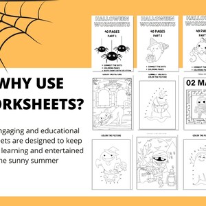 Spooktacular Halloween Printable Worksheets for Kids Download Activity ...