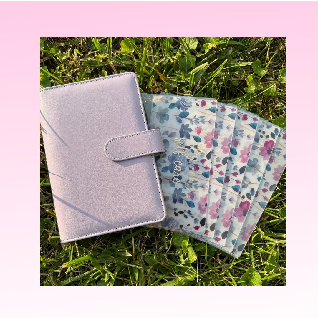 Cash Envelopes Budget Binder Money Book A6 Binder Flower Envelopes Gift ...