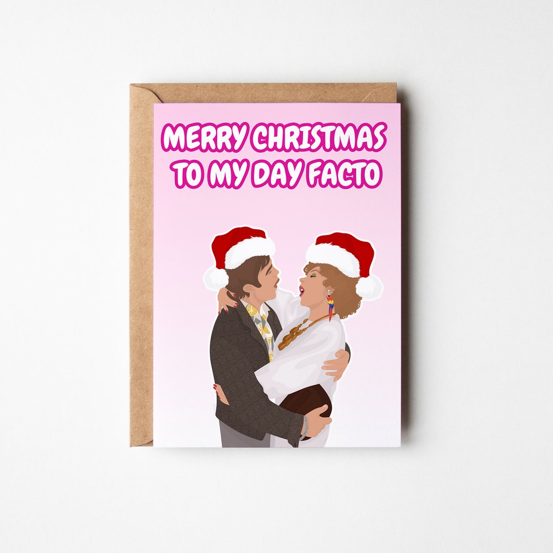 Kath and Kim Christmas Card, Funny Australian Xmas Holidays Gift, Merry ...