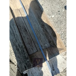 Veincut Travertine Rectangular Sink: Natural Stone With Hidden Drain - Etsy