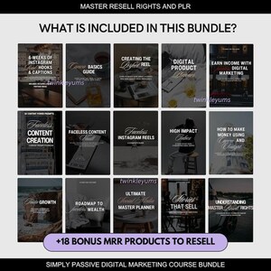 Simply Passive Digital Marketing Course With Master Resell Rights MRR ...