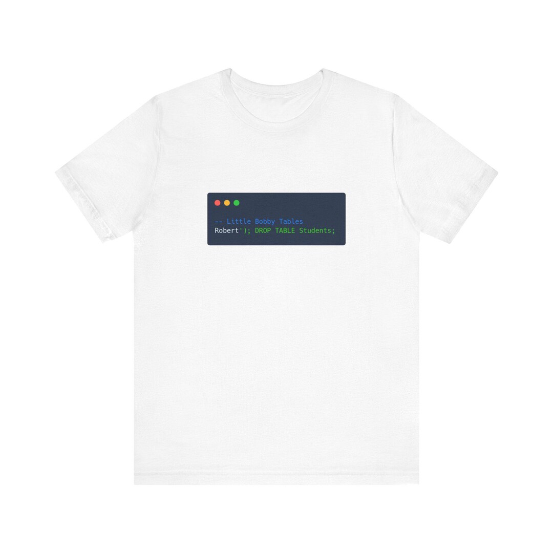 Little Bobby Tables - SQL DATABASE POSTGRESQL Programmer Gift Tshirt - Etsy