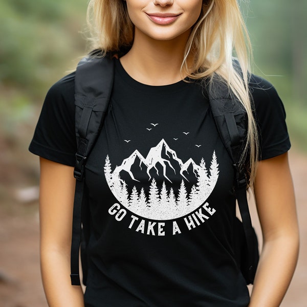 Hiking T Shirt - Etsy