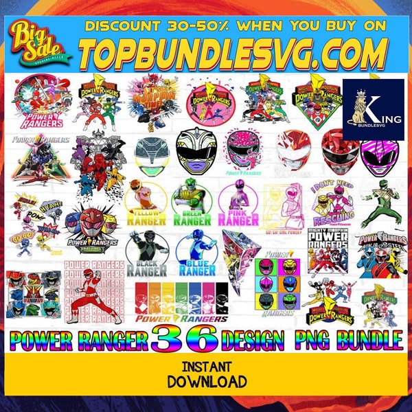 Power Rangers - Etsy