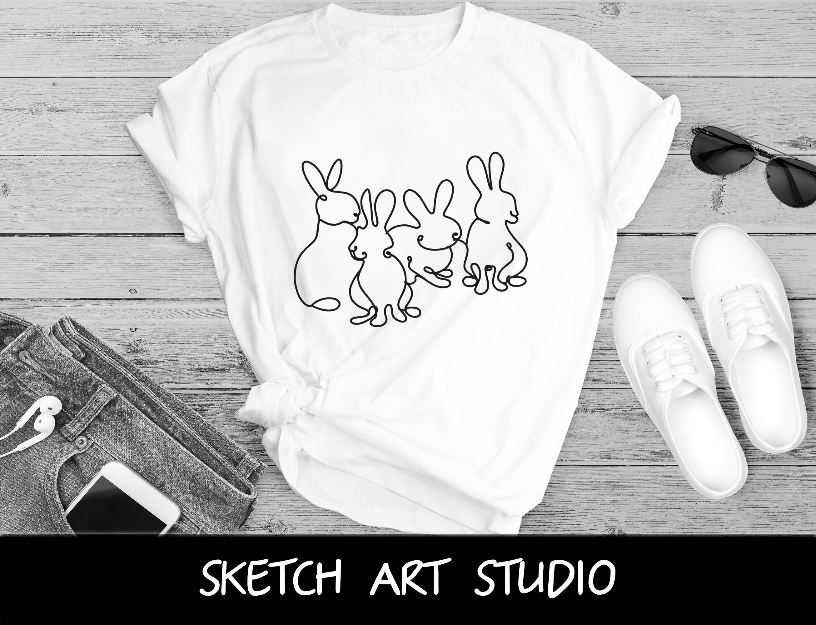 Bunny SVG Bundle, Bunny Svg, Easter Svg, Easter Bunny Svg, Bunny Rabbit ...
