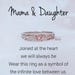 Mother & Daughter Forever Linked Together Ring - Gift for Daughter ...
