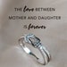 Mother & Daughter Forever Linked Together Ring Gift for Daughter ...