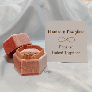 Mother & Daughter Forever Linked Together Ring - Gift for Daughter ...