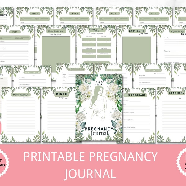 Pregnancy Journal - Etsy
