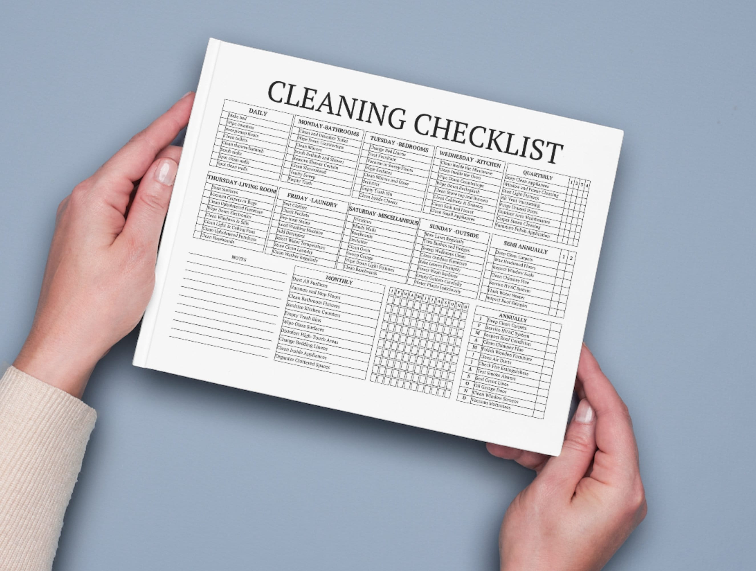 Simplify Your Cleaning Schedule With This MINIMALIST All-in-one ...