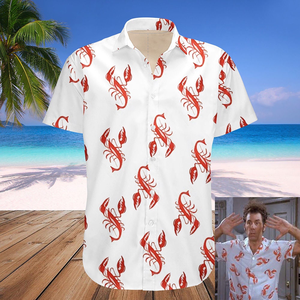 Lobster Kramer Seinfeld TV Show Hawaiian Shirt sold by Uptight-Demetris ...