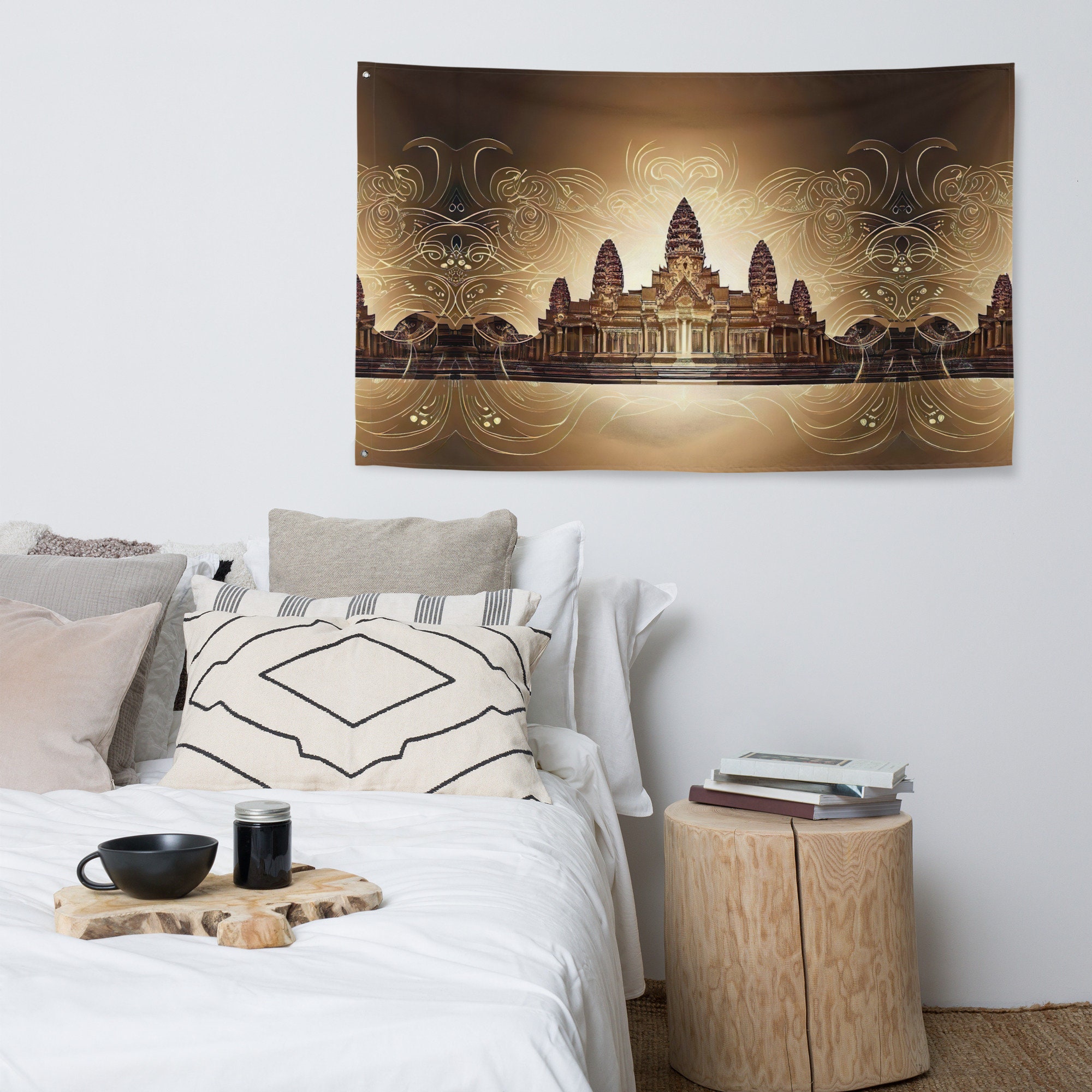 Cambodian Angkor Wat Temple Flag - Etsy