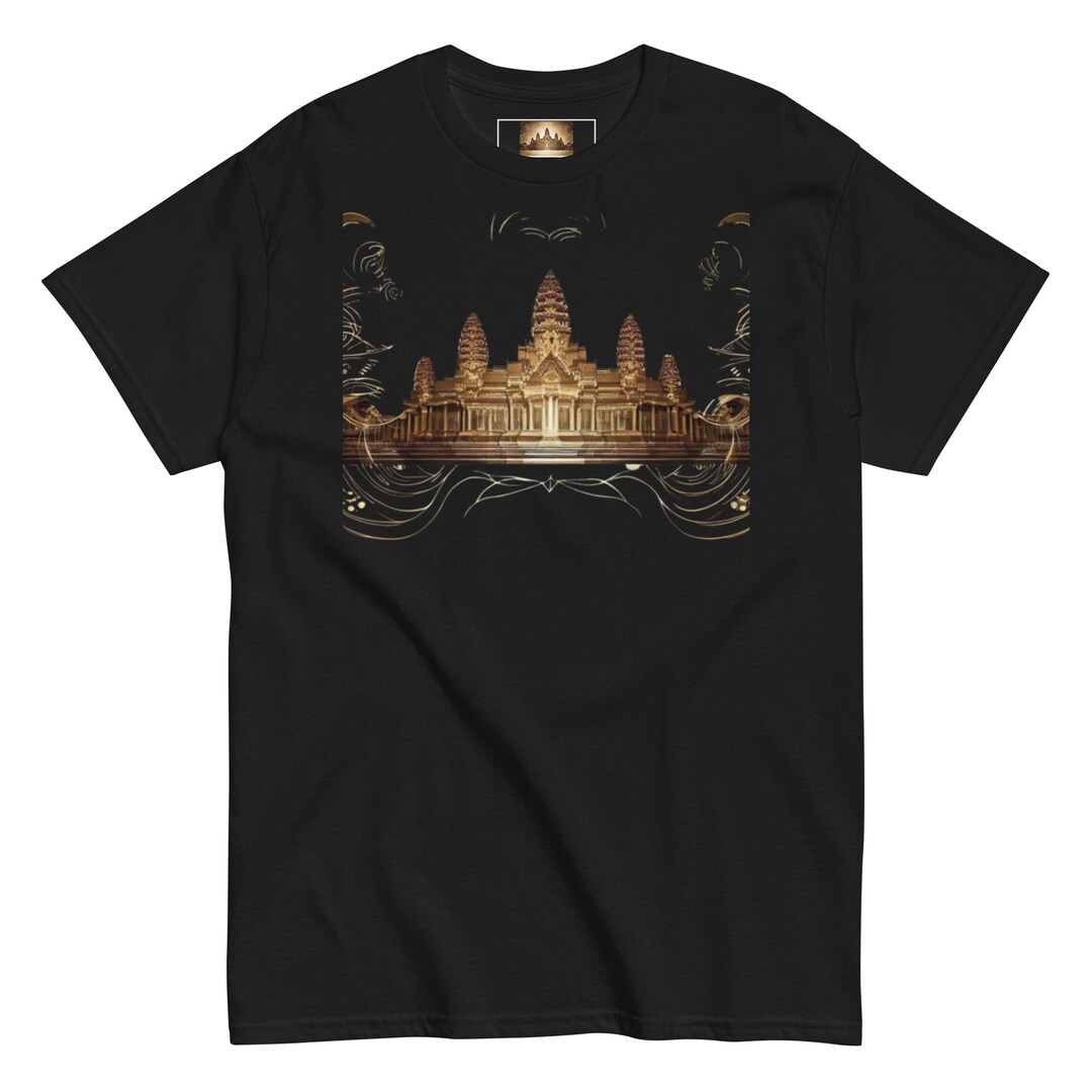 Cambodian Shirt Angkor Wat - Etsy