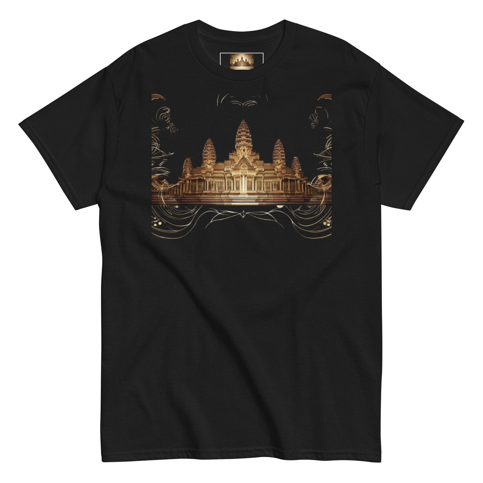 Cambodian Shirt Angkor Wat - Etsy
