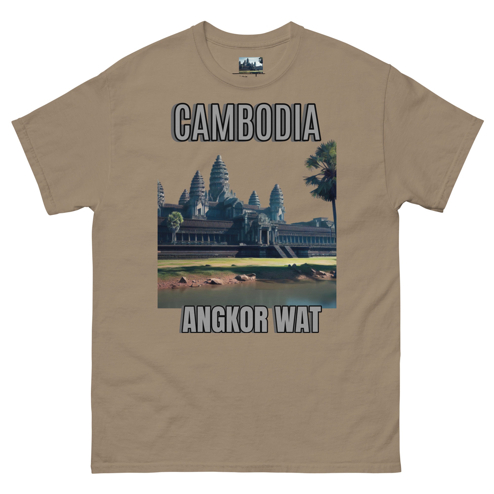 Cambodia Shirt, Angkor Wat Tee, Soft and Comfortable T-shirt, Unisex - Etsy