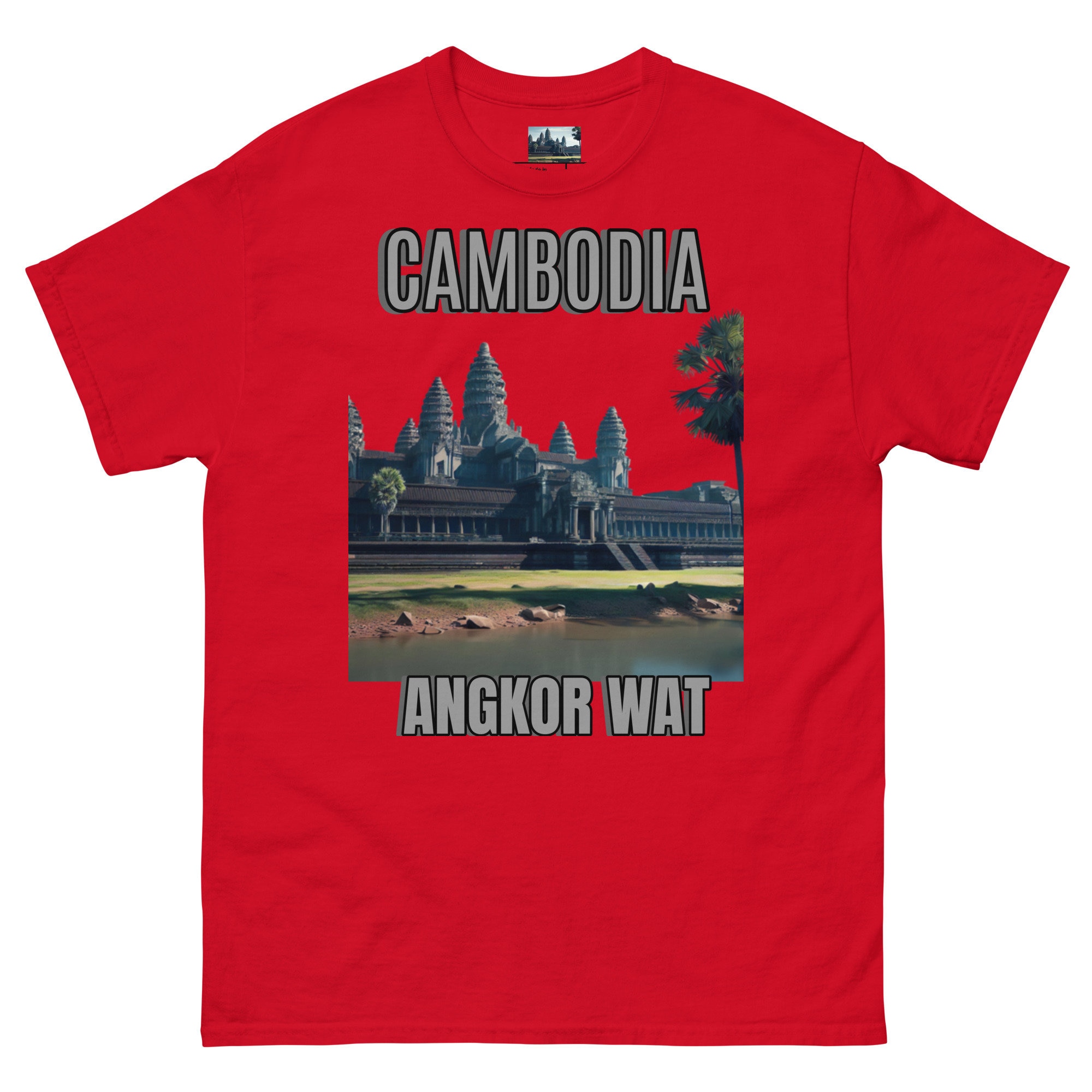 Cambodia Shirt, Angkor Wat Tee, Soft and Comfortable T-shirt, Unisex - Etsy
