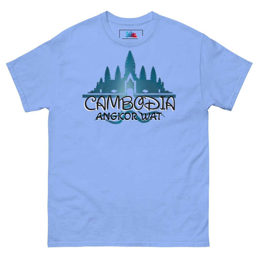 Cambodian Angkor Wat Shirt Disney Style - Etsy