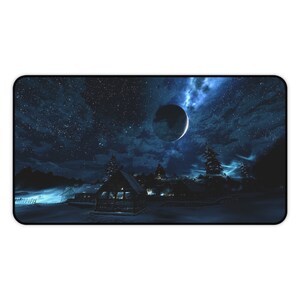 Skyrim Mousepad Windhelm, Elder Scrolls V, Large Desk Mat, 3 Sizes ...