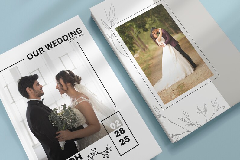 Wedding Magazine Album Template for Picture-perfect Memories - Etsy