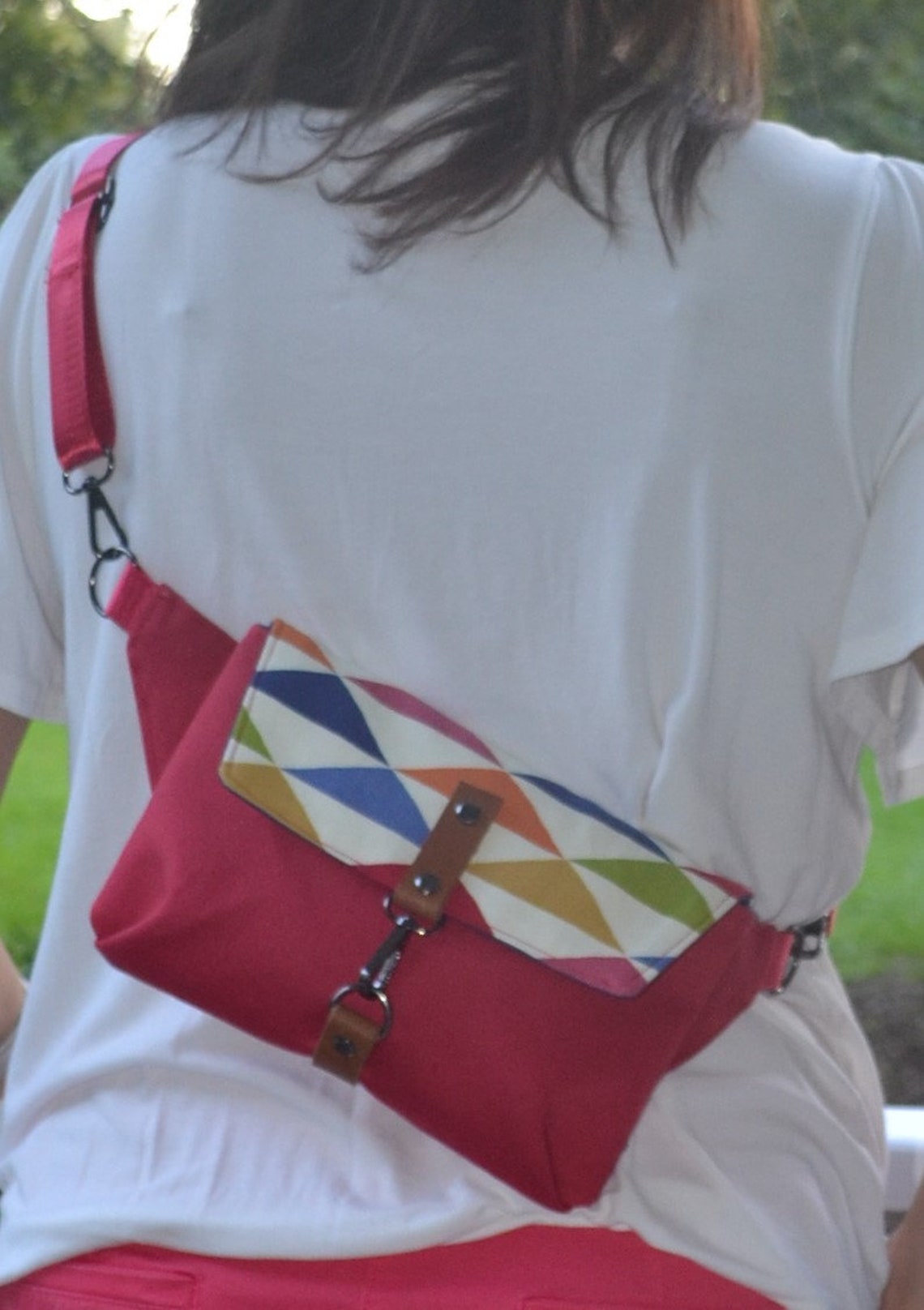 Canvas Belt Bag Crossbody - Etsy