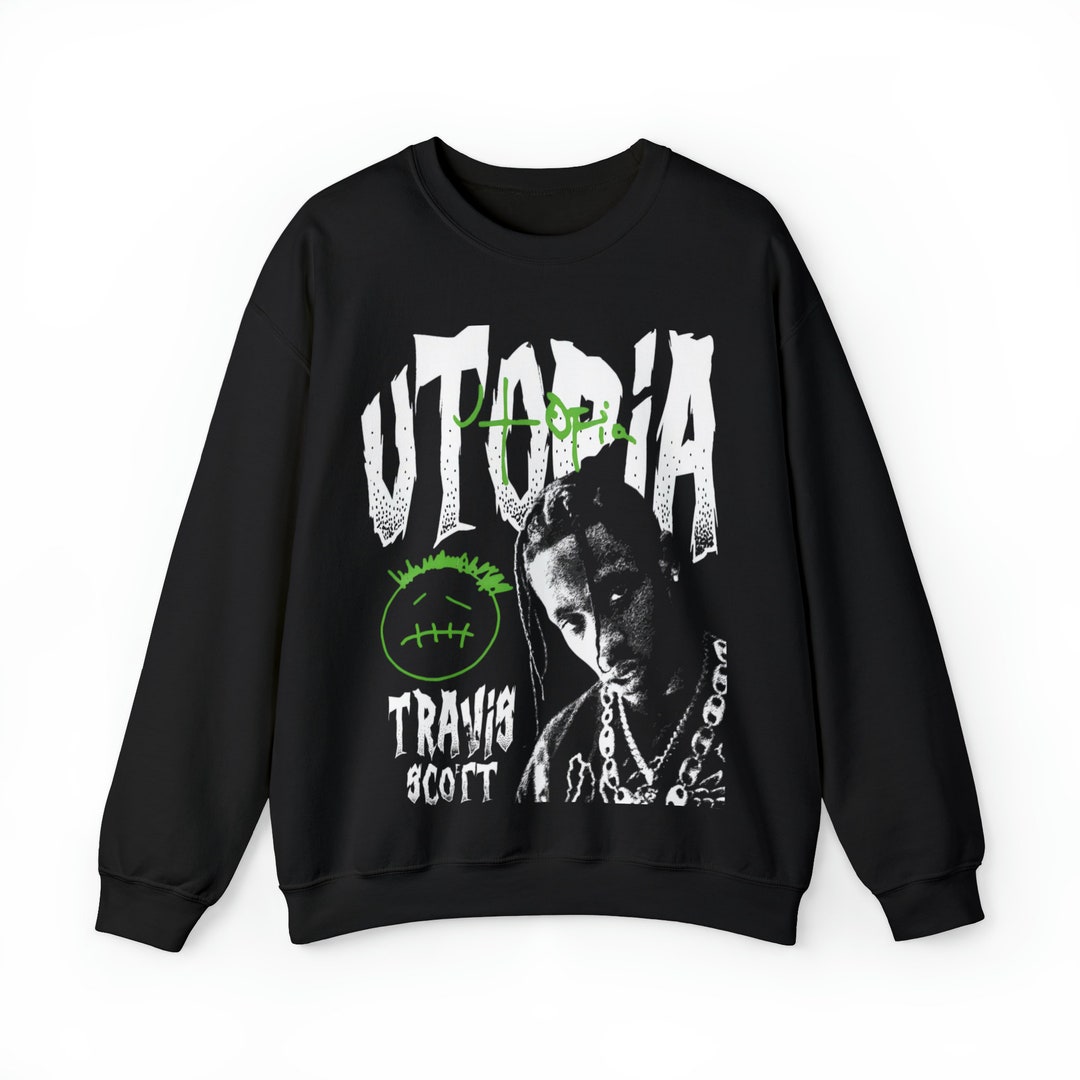 Travis Scott Sweatshirt Utopia Crewneck Travis Scott Sweatshirt Travis ...