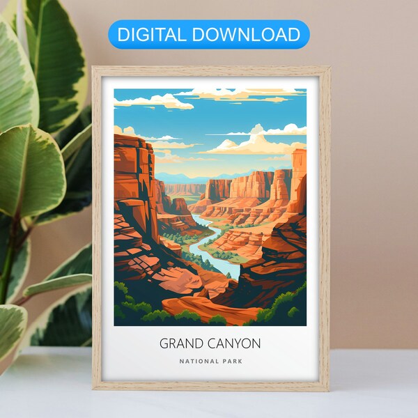 Grand Canyon Poster - Etsy