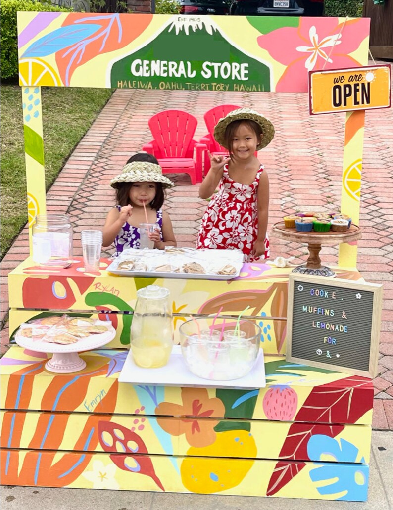 DIY Lemonade Stand - Digital Download (instructions on How to Build ...