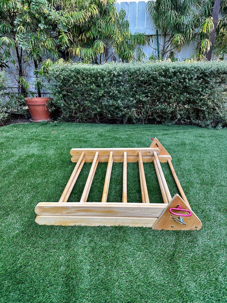 DIY Foldable Pikler Triangle Montessori Climber / Build Plans With ...