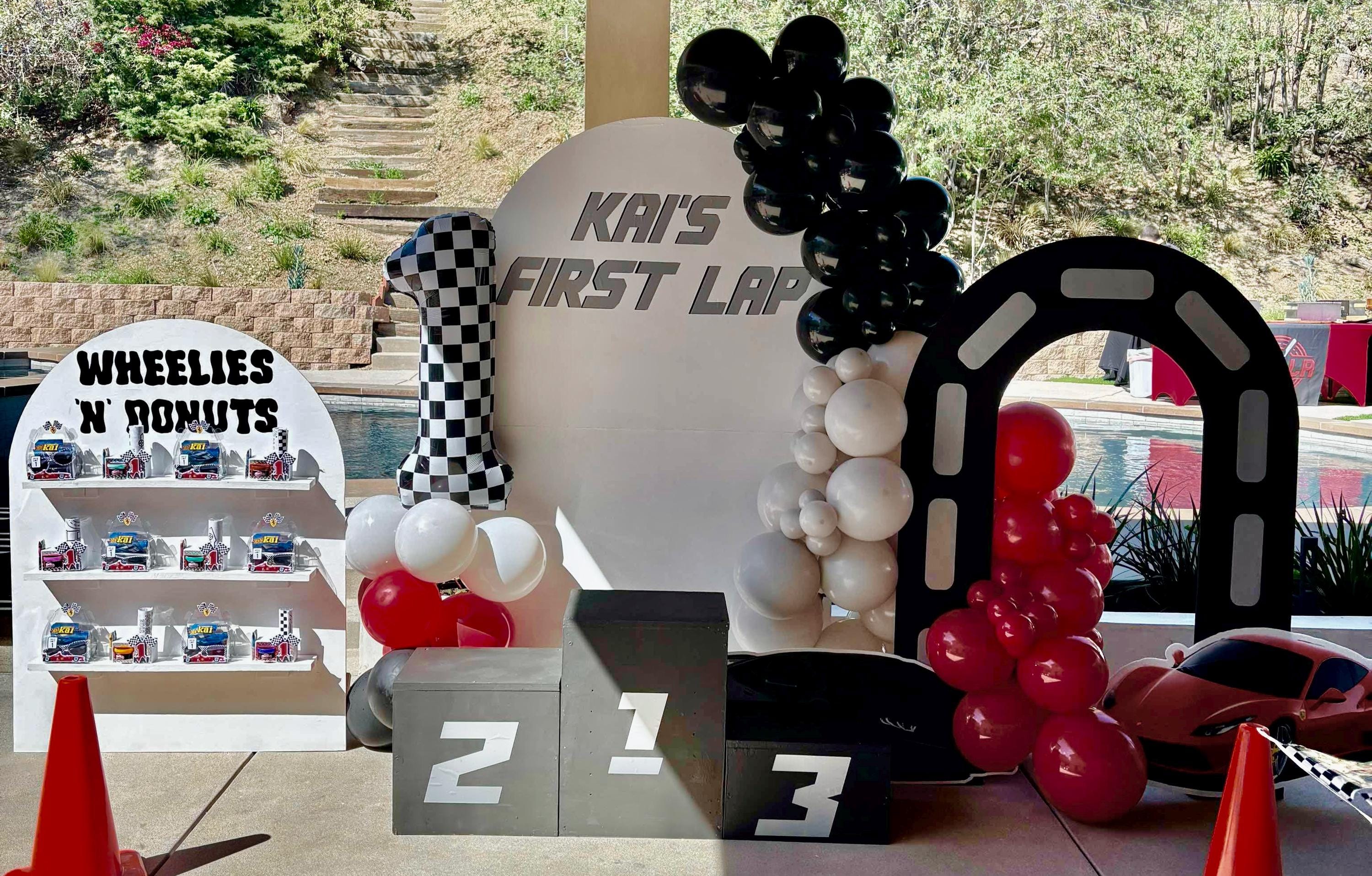 DIY Race Track Arch Backdrop Plans – Printable Template & Step-by-step ...