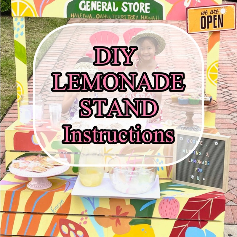 Wood Lemonade Stand - Etsy