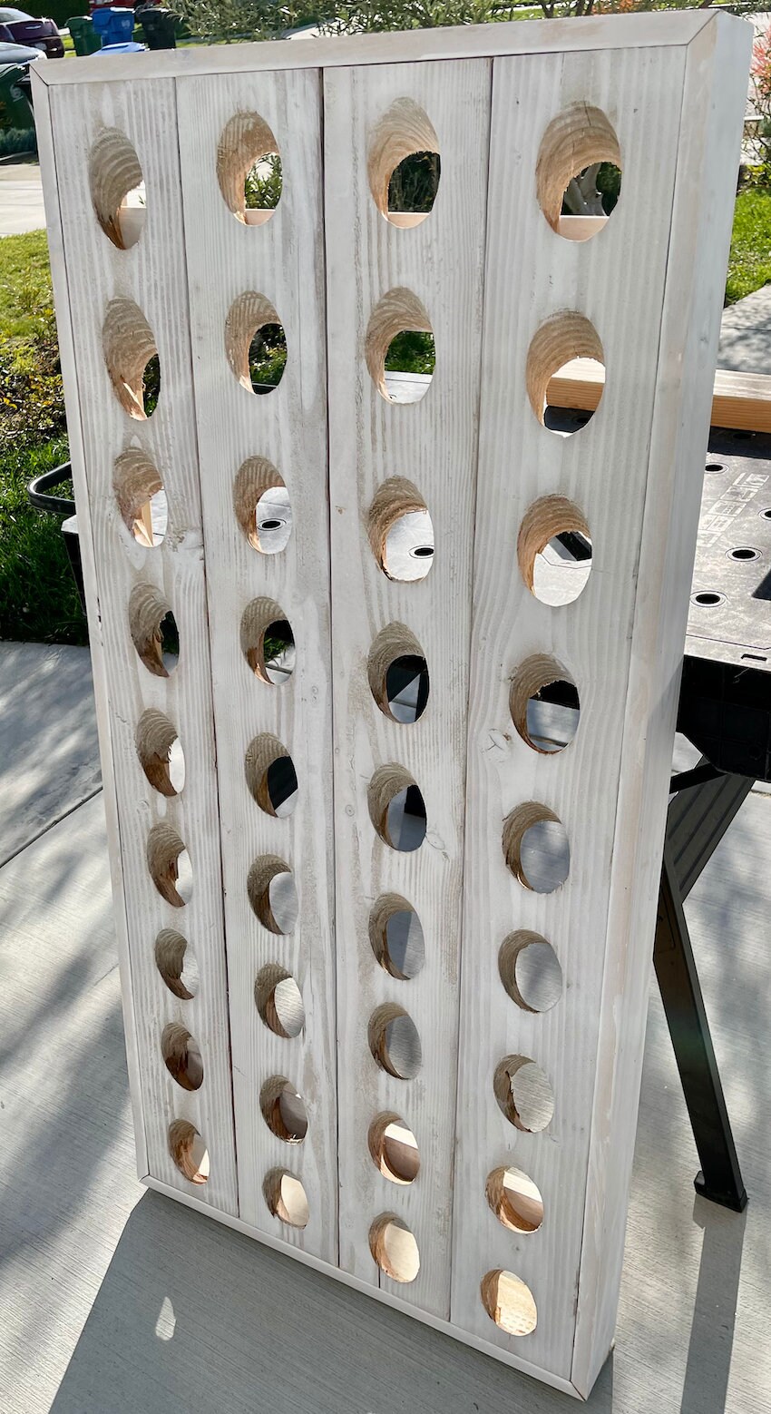 DIY Riddle Rack (wine or Decorations) - Digital Download Build Plans ...