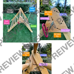 DIY Foldable Pikler Triangle - Montessori Climber / Build Plans With ...
