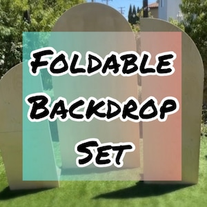 DIY Foldable Backdrop Instructions (chiara) - Digital Download (DIY on ...