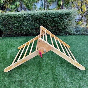 DIY Foldable Pikler Triangle - Montessori Climber / Build Plans With ...