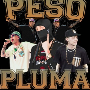 Peso Pluma Png , Ready to Print, Printable Design, Hiphop Artist, 90s ...