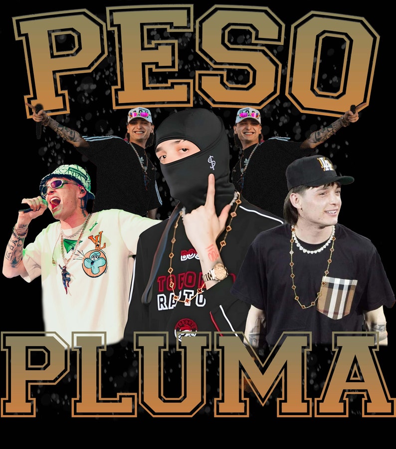 Peso Pluma Png , Ready to Print, Printable Design, Hiphop Artist, 90s ...