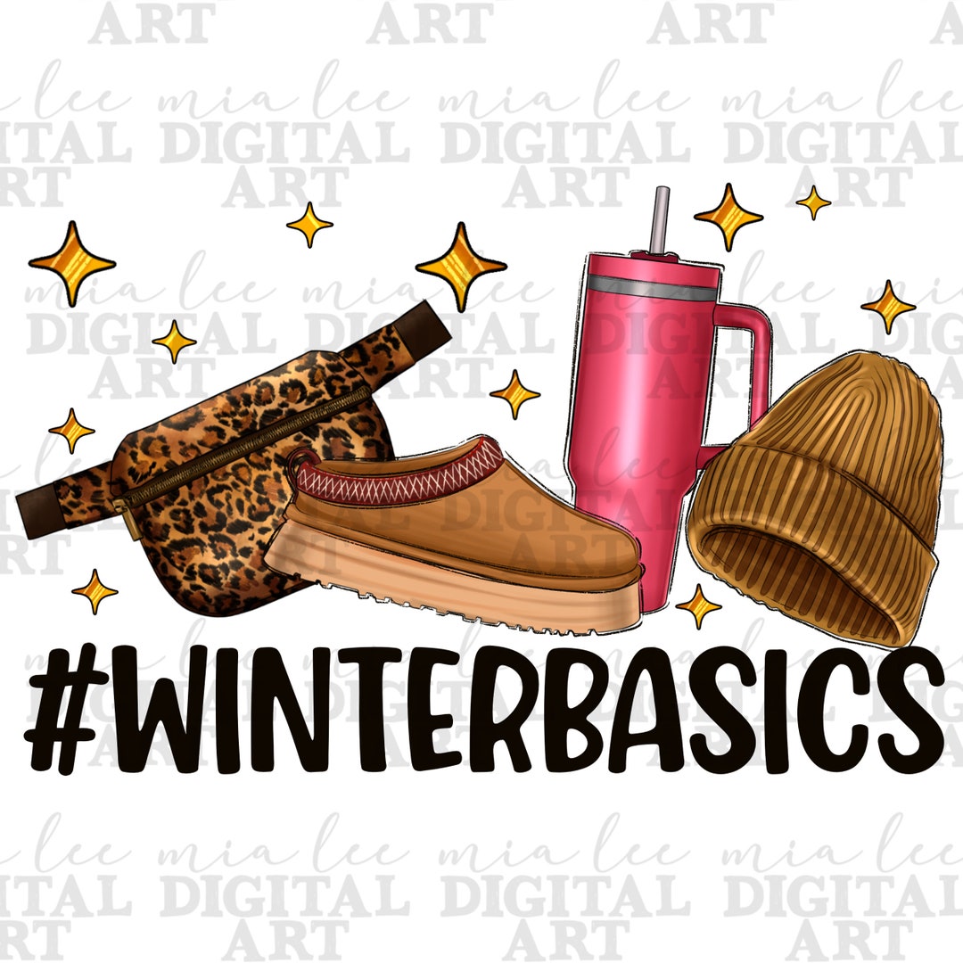 Winter Basics Png Sublimation Design Download, Winter Vibes Png, Hello ...