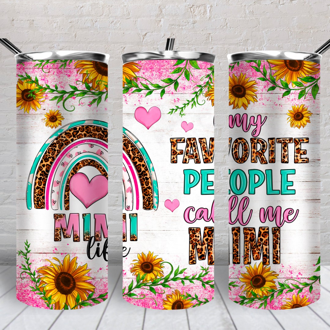 Mimi Life 20 Oz Skinny Tumbler Png, Tumbler Wrap Png, Western 20 Oz ...