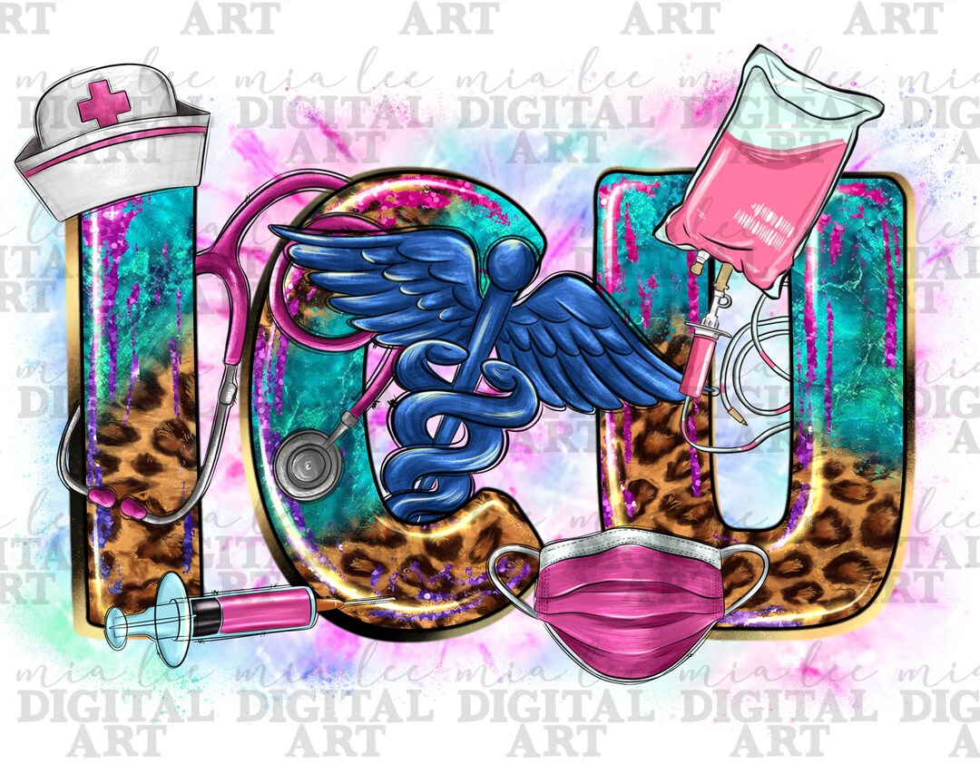 ICU Intensive Care Unit Png Sublimation Design Download, Medical Png ...