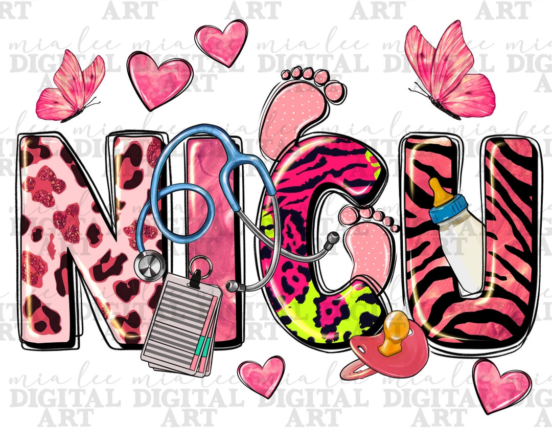 NICU Neonatal Intensive Care Unit Png Sublimation Design Download ...