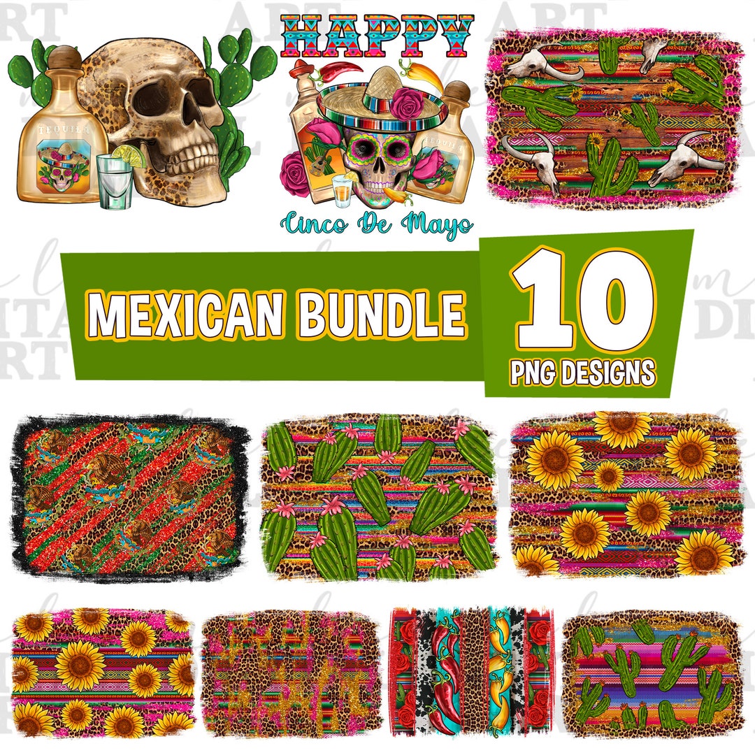 Mexican Bundle Png Sublimation Design Download, Cinco De Mayo Png ...