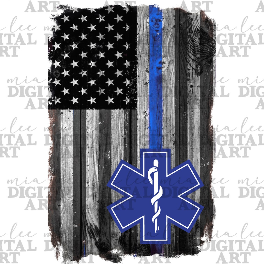 USA Flag EMS Emergency Medical Services Png, Medical Png, EMS Life Png, Paramedic Png, American ...