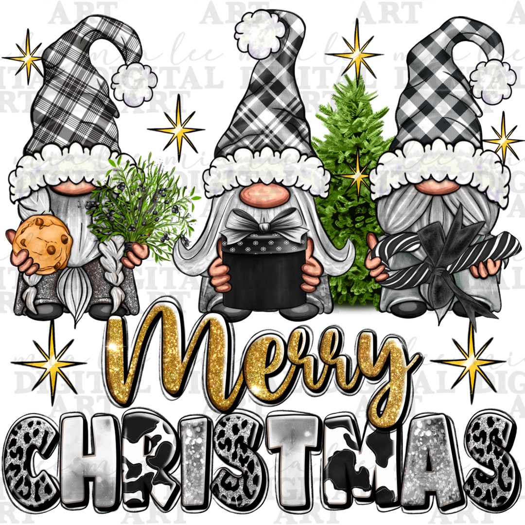 Christmas Gnomes Png Sublimation Design Download, Christmas Png, Happy ...