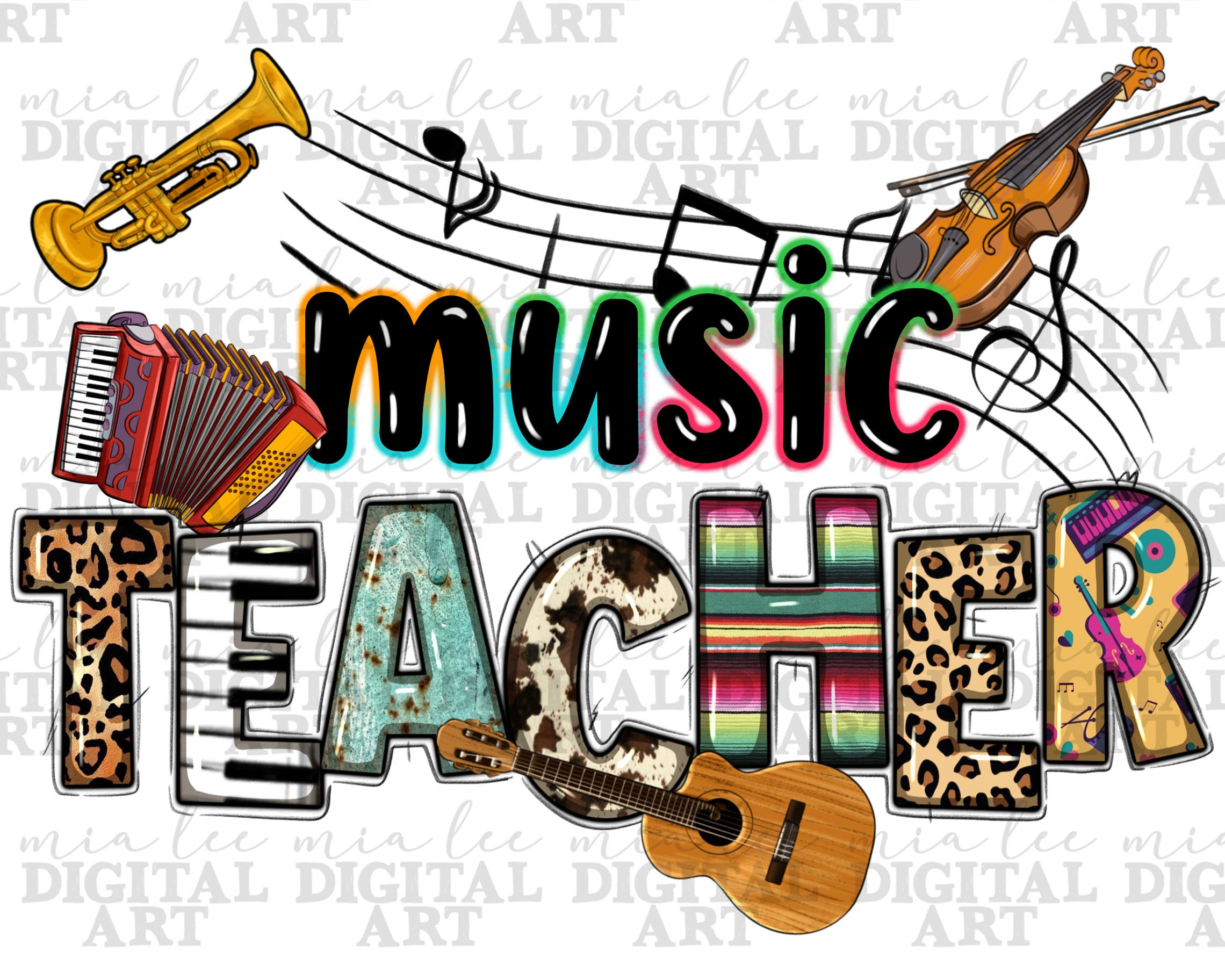 Music Teacher Clipart