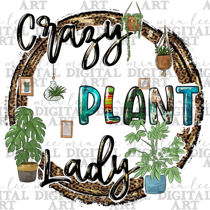 Plant Lady Png - Etsy