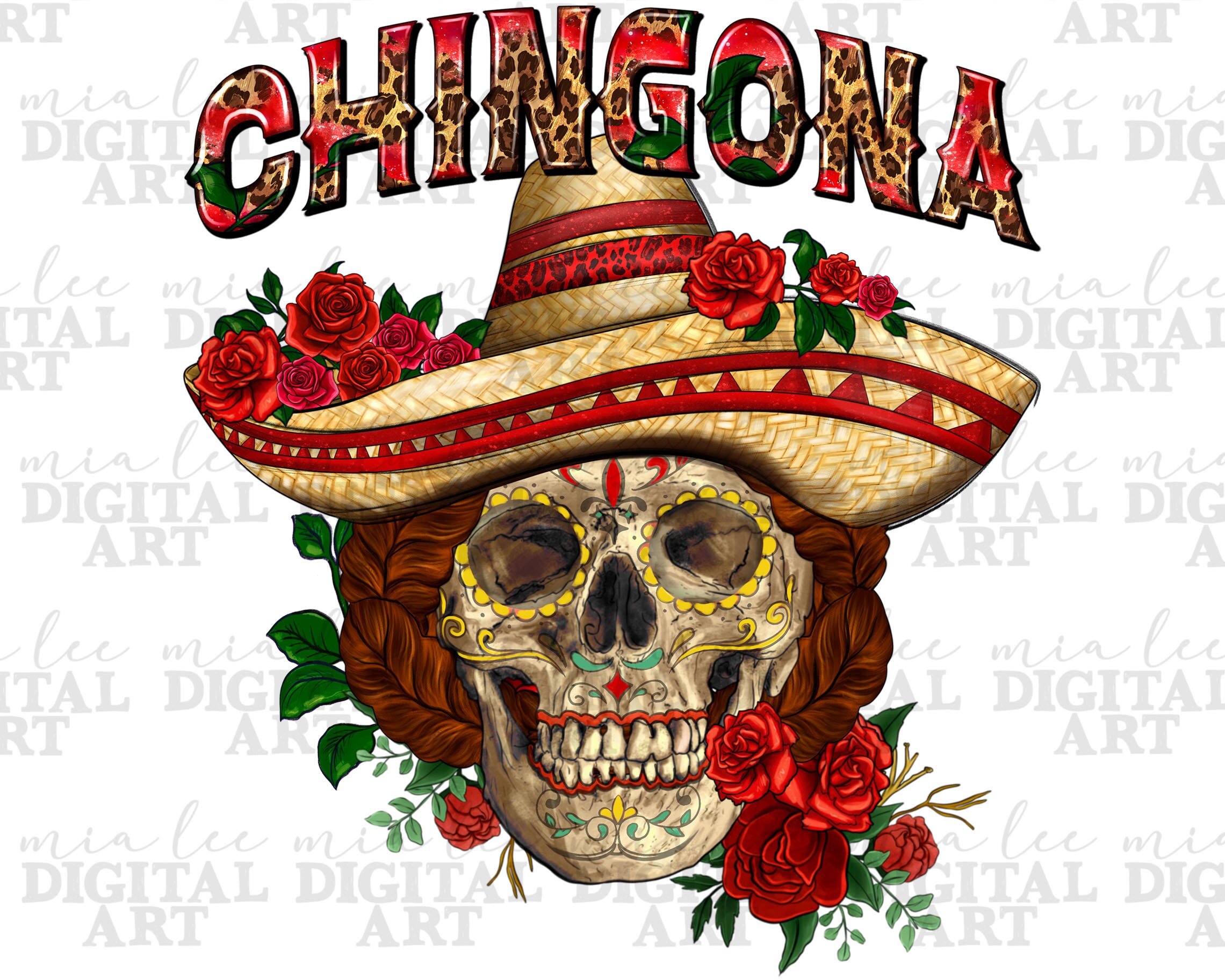 Chingona With Roses Png Sublimation Design Download, Cinco De Mayo Png ...