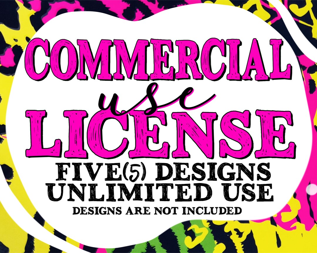 Commercial Use License for Small Businesses and Physical Products ...