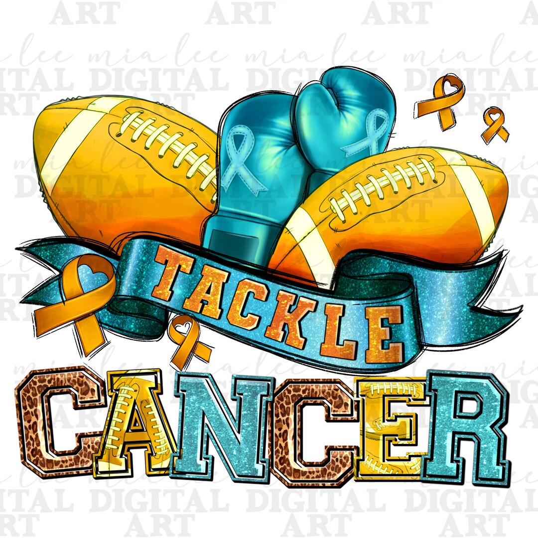 Tackle Cancer Png Sublimation Design Download, Cancer Awareness Png ...