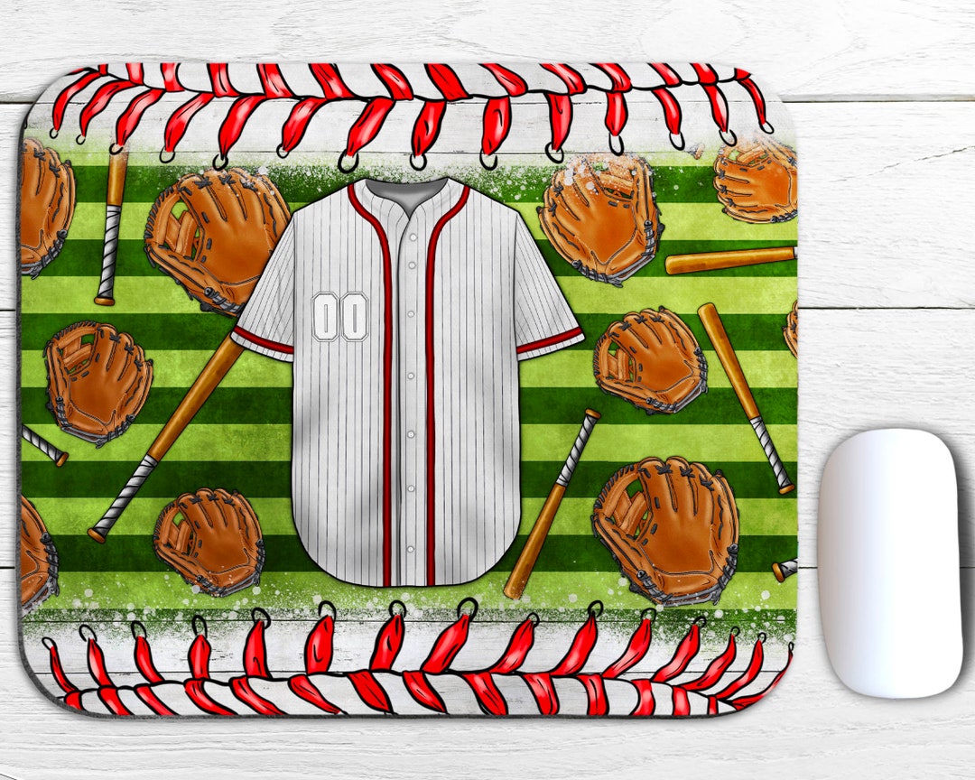 Baseball Uniform and Gloves Mouse Pad Png, Game Day Png, Mouse Pad Png ...
