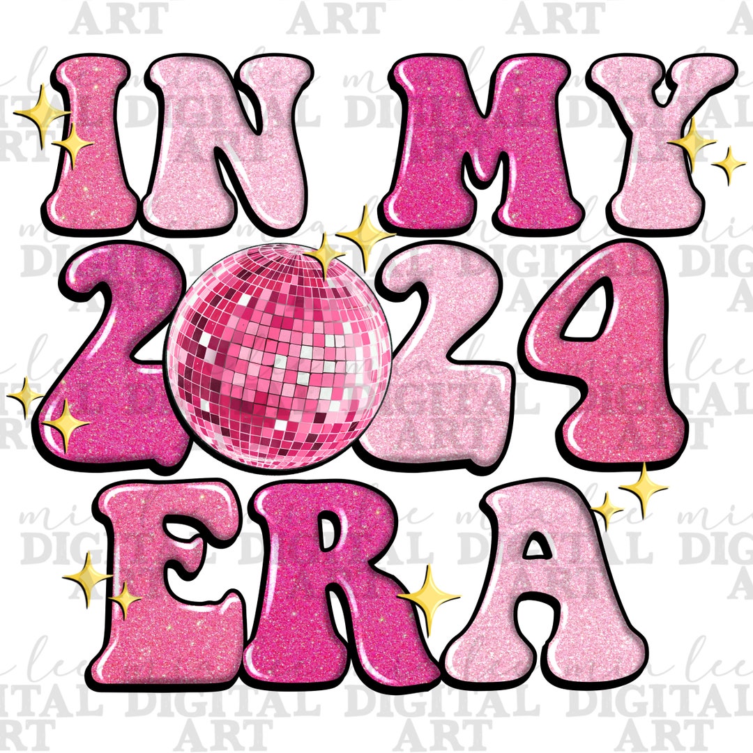 In My 2024 Era Png Sublimation Design Download, Merry Christmas Png ...